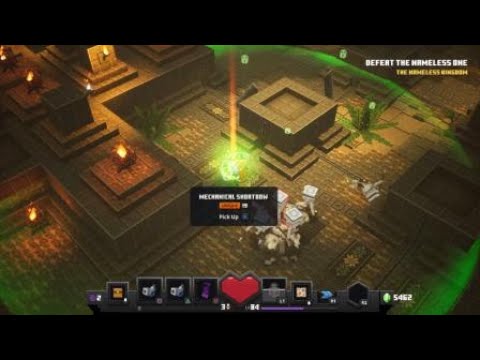 Minecraft Dungeons Pacifist Nameless One (Proof of Concept) - YouTube