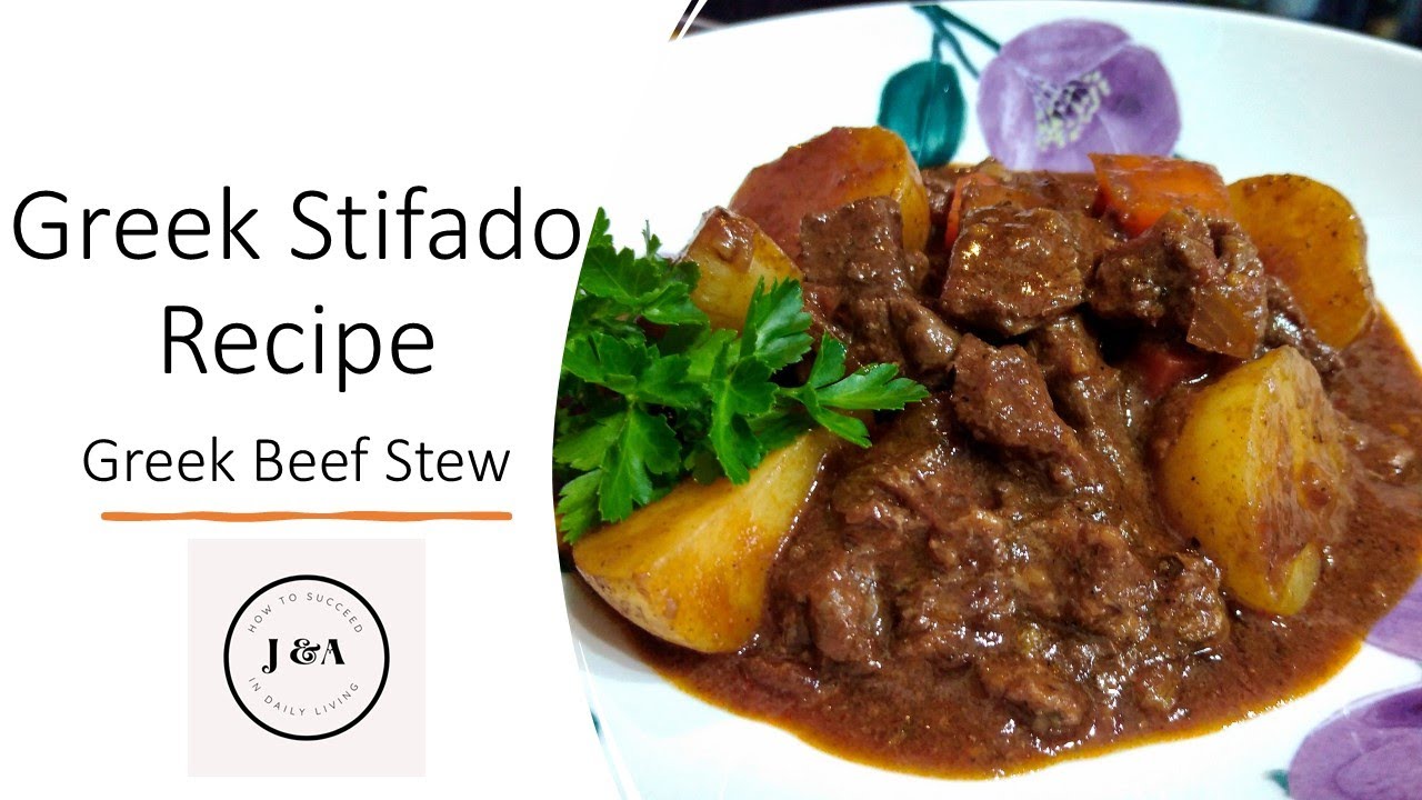 Greek Stifado Recipe, Greek Beef Stew, Μοσχαράκι Στιφάδο #greekrecipes ...