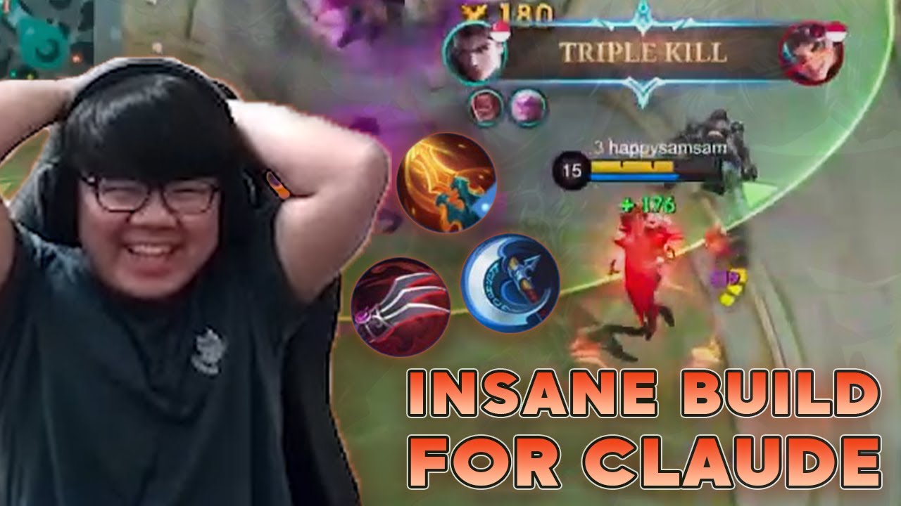 NEW META CLAUDE INSPIRE CRIT BUILD | Mobile Legends - YouTube