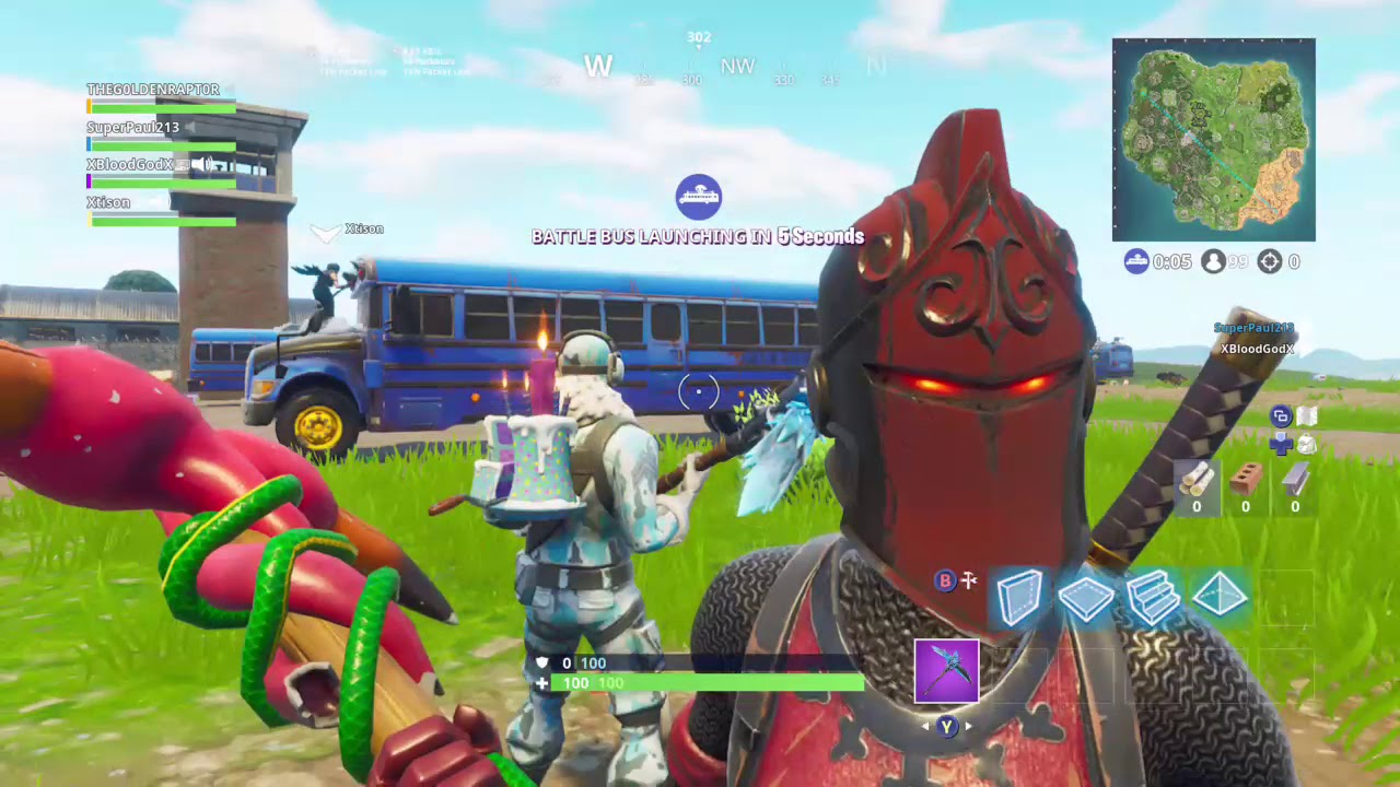 Red knight face reveal Fortnite Battle Royale - YouTube