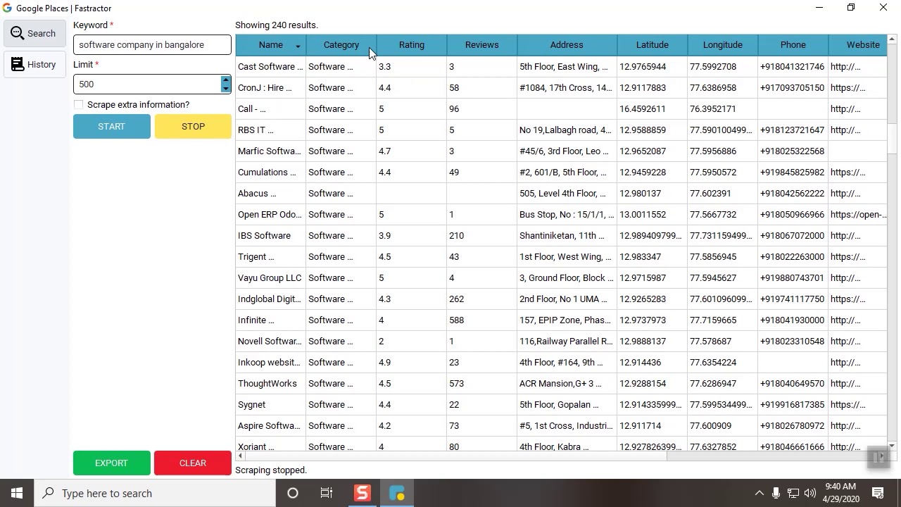 Google Scraper - Fastest Software - YouTube