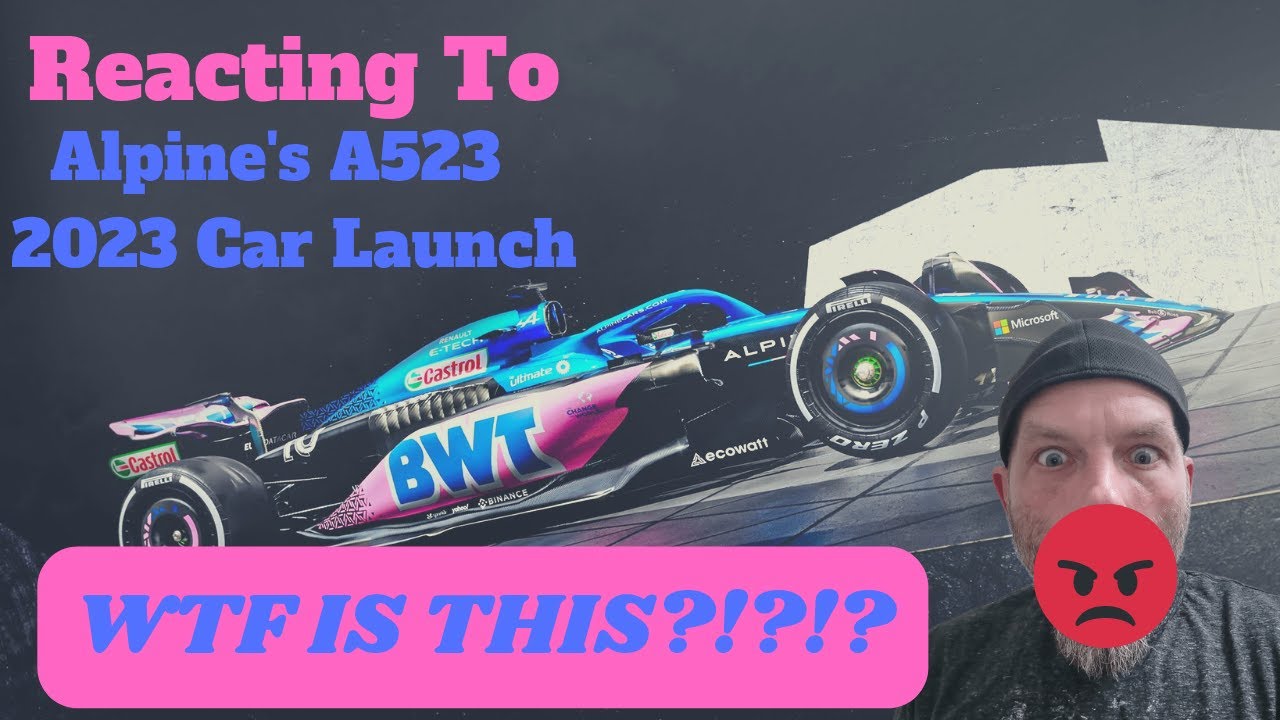 First Reaction To Alpine's A523 F1 Car Launch - YouTube