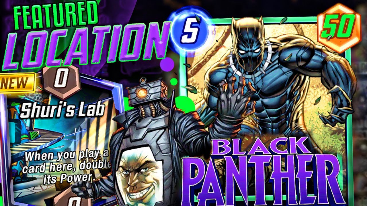 NEW DECK for SHURI'S LAB (Featured Location) in MARVEL SNAP - YouTube