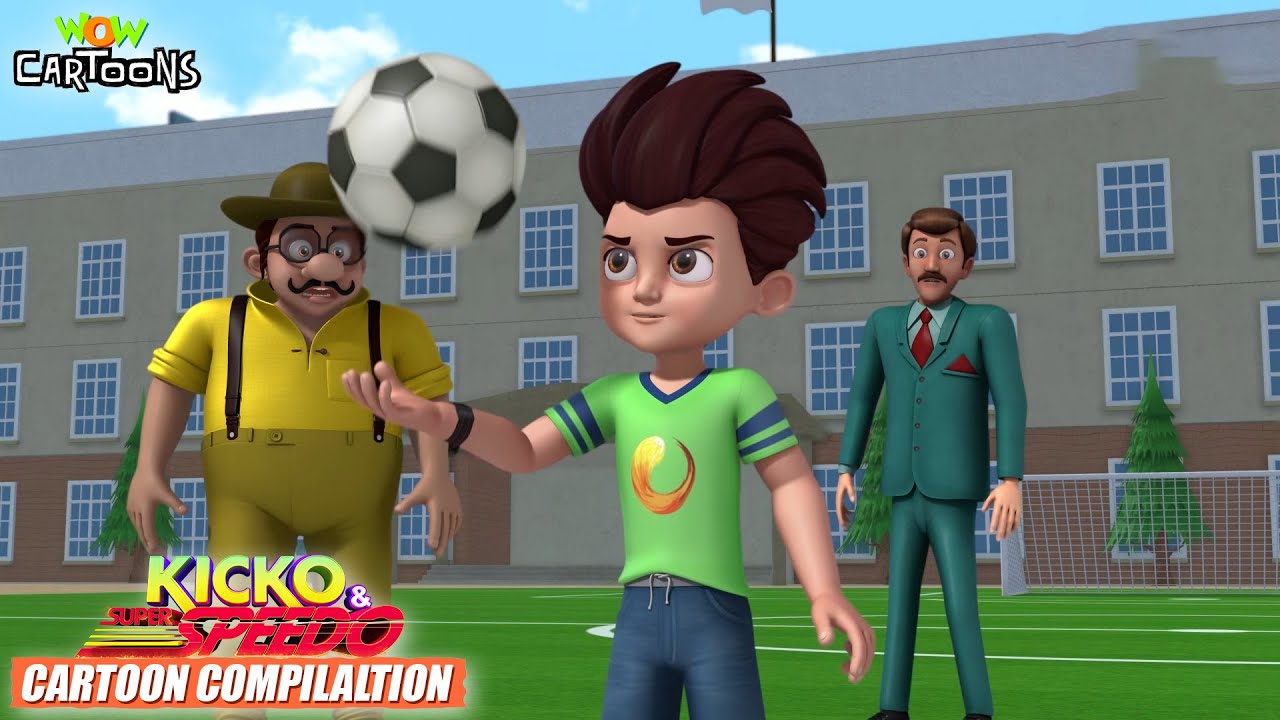 Kicko Ki Football Match | Kicko Cartoon Compilation 20 | Season 02 ...