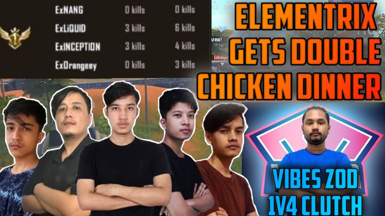 ELEMENTRIX GETS DOUBLE CHICKEN DINNER 🤩|| VIBES ZOD 1V4 CLUTCH 🔥|| SAEB FINALS DAY 1 - GAURABYT ...
