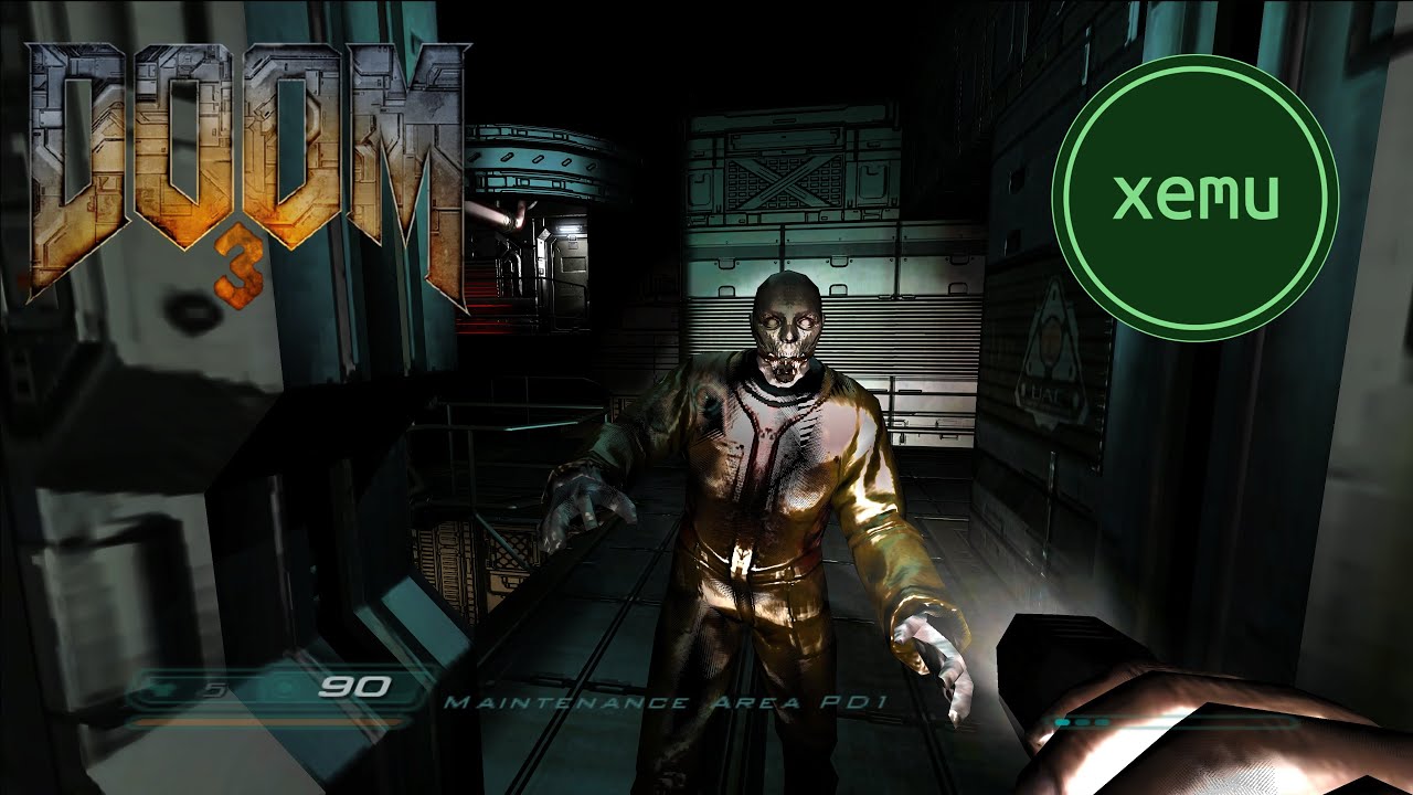 XEMU 0.6.1 | Doom 3 4K UHD | Xbox Emulator PC Gameplay - YouTube
