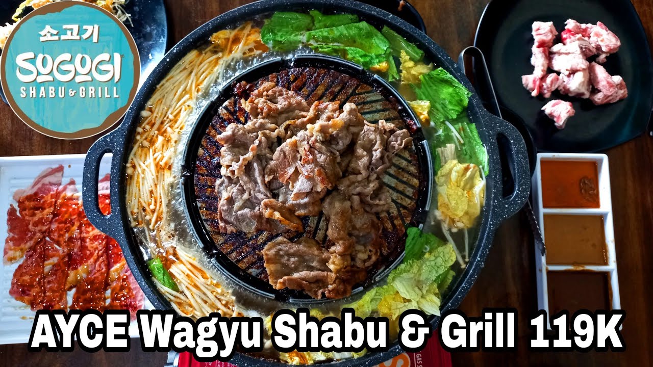 All You Can Eat @ Sogogi Shabu & Grill murah banget!!! - YouTube