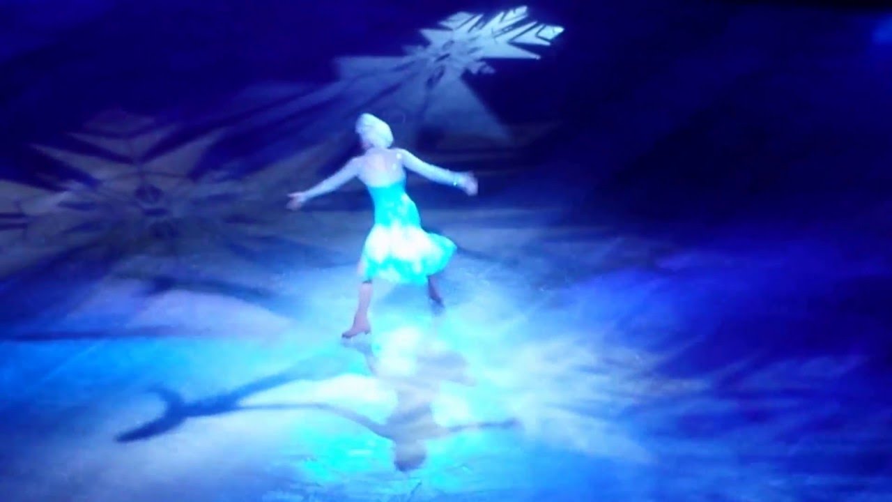 Frozen Let it go song Disney on Ice - YouTube
