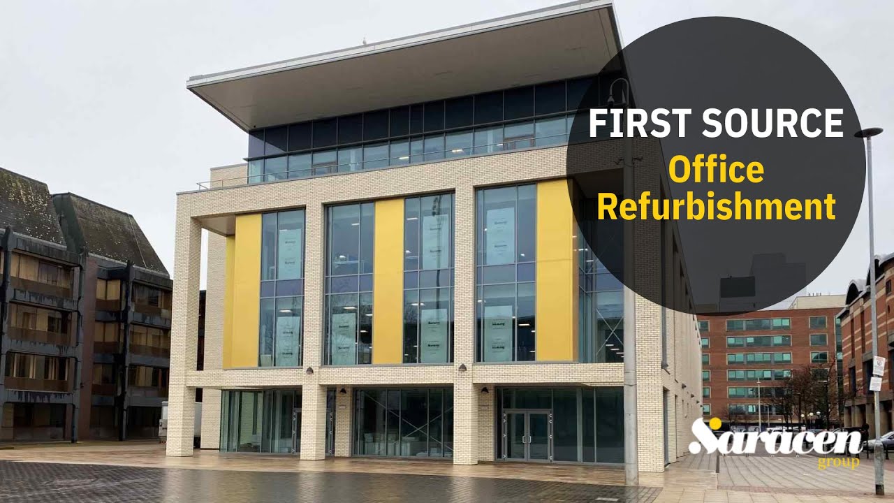 Firstsource Middlesbrough Fit Out | Saracen Group - YouTube