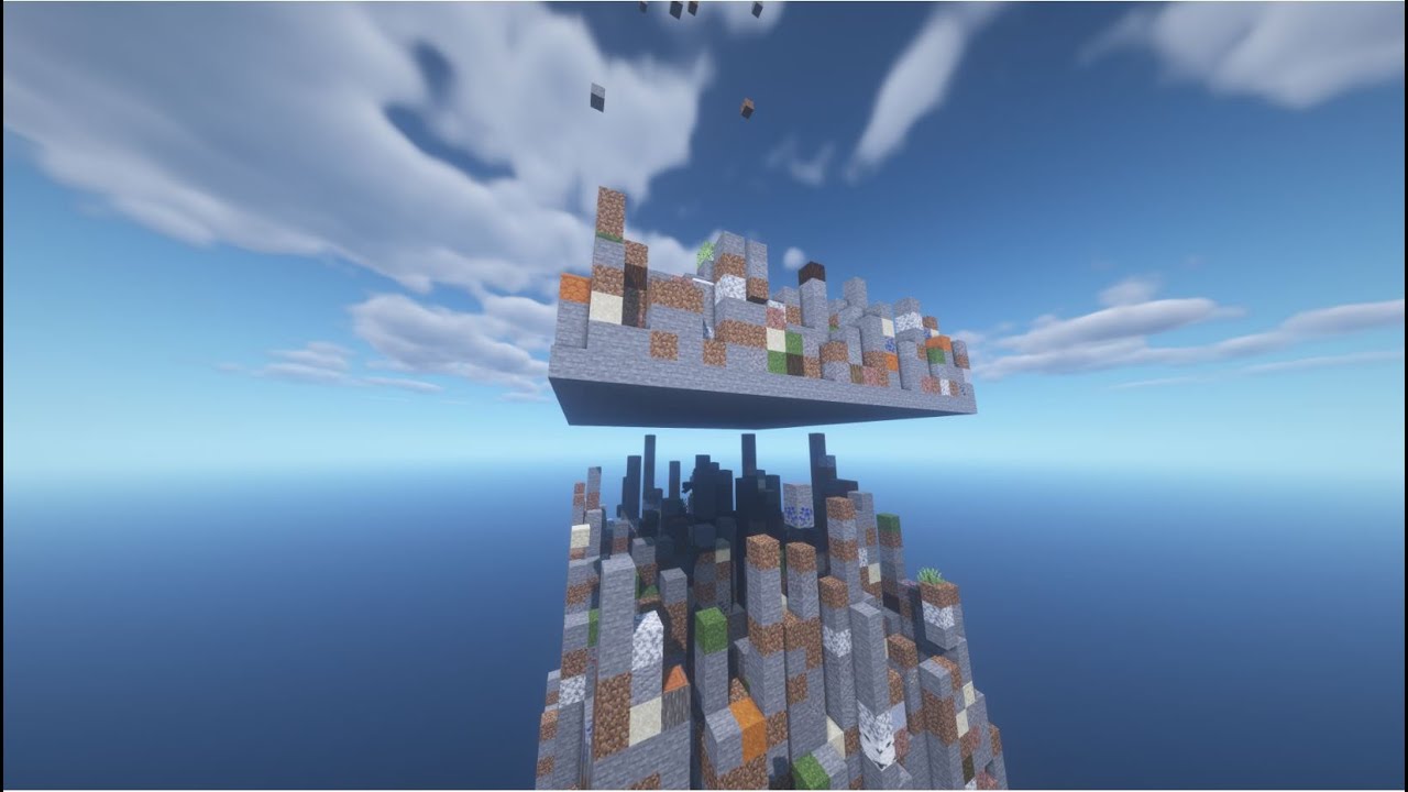 Minecraft Falling Falling med en twist - YouTube