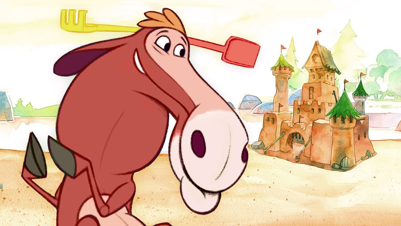 Funny cartoons for kids ☘️ Sandcastles 🏰 Gigglebug and Friends 🐛 Kind ...