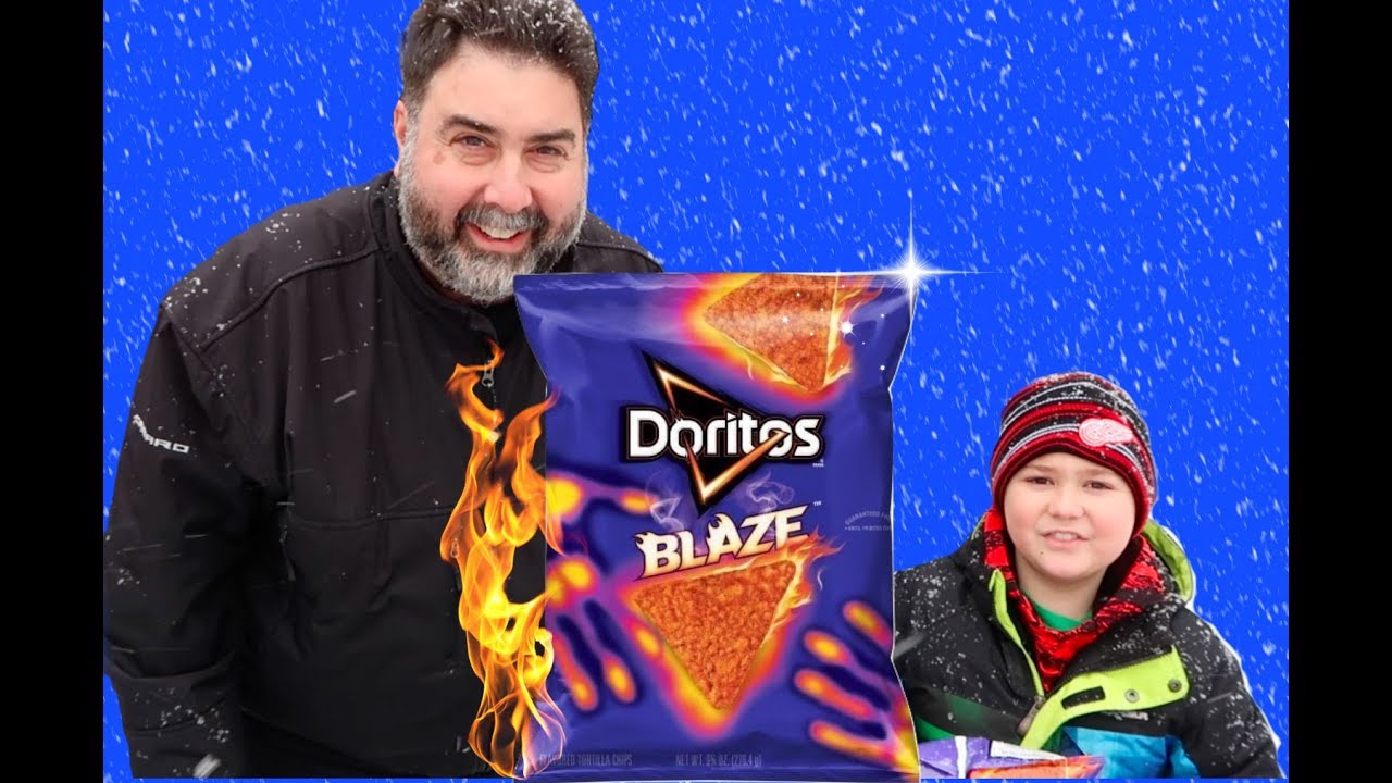 New Doritos Blaze Chips Taste Test | Vito the Kid - YouTube