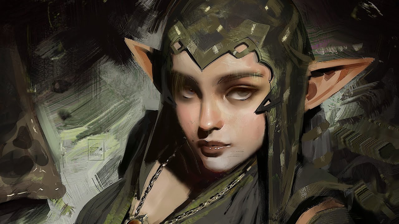 Hildur (ClipStudio timelapse) - YouTube