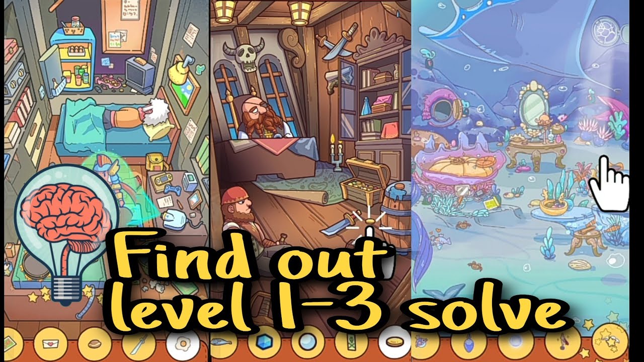 Find out solve level 1-3 - YouTube