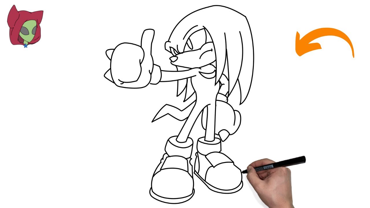 HOW TO DRAW KNUCLES EASY - YouTube
