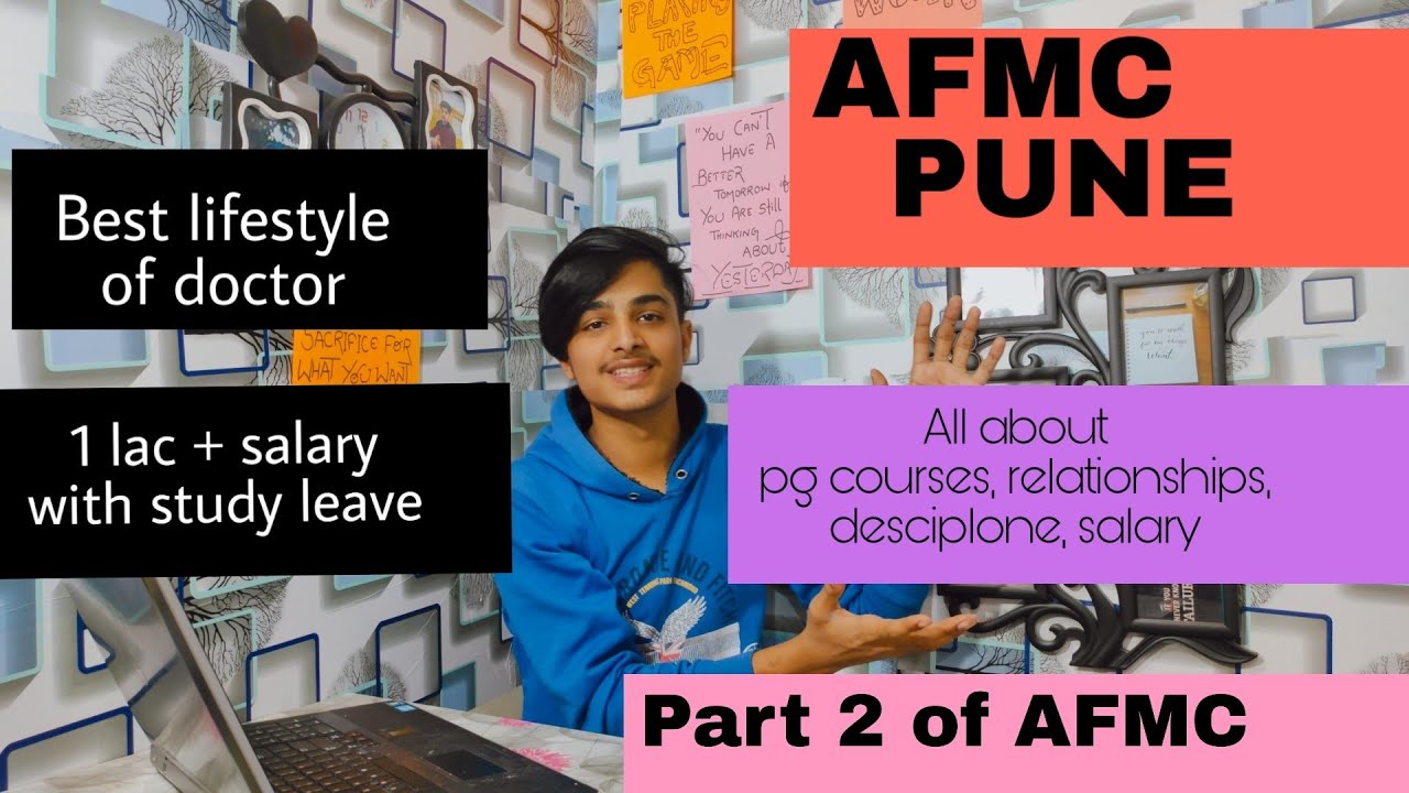 AFMC PART 2 || All about pg courses, marraige || 1 lac+ salary with ...