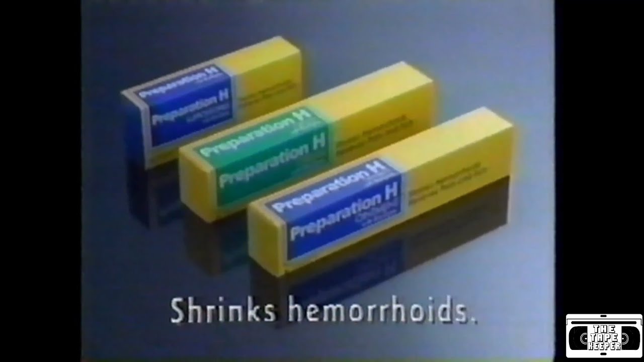 Preparation H Commercial - 1998 - YouTube