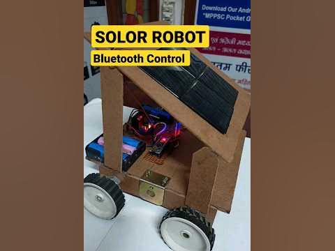 Solar bluetooth based Robot using Arduino Nano #shorts #ytshorts #arduinoproject - YouTube