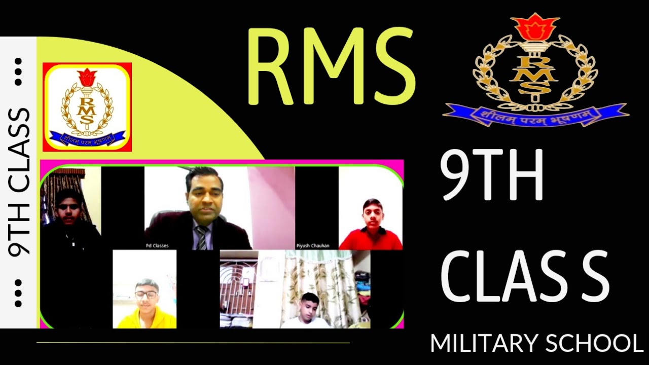 Rms interview 9th Class | Interview of Military school in 9 class ...