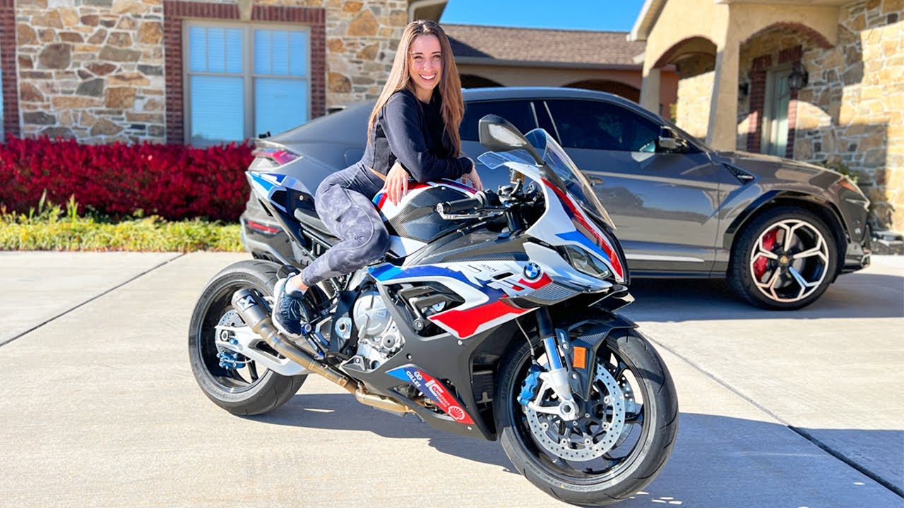 Insane First Ride on Our Bren Flashed M1000RR!!! - YouTube