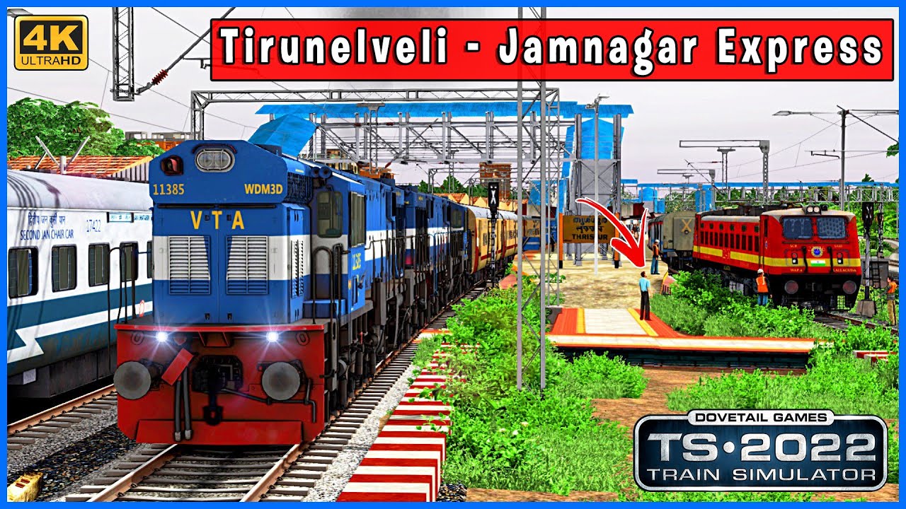 🔴BEST ULTRA REALISTIC INDIAN TRAIN SIMULATOR GAME 2022😱 || Ft. 19577 ...