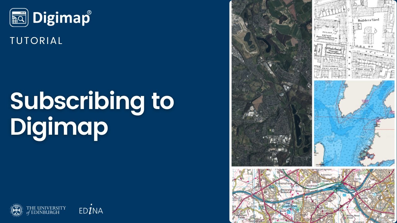 Subscribing to Digimap - YouTube