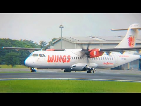 Detik-detik pesawat ATR 72-500, Dassault Falcon 900LX, Saudia, Airasia ...
