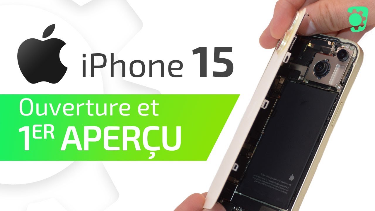 iPhone 15 : ouverture et 1er aperçu - YouTube