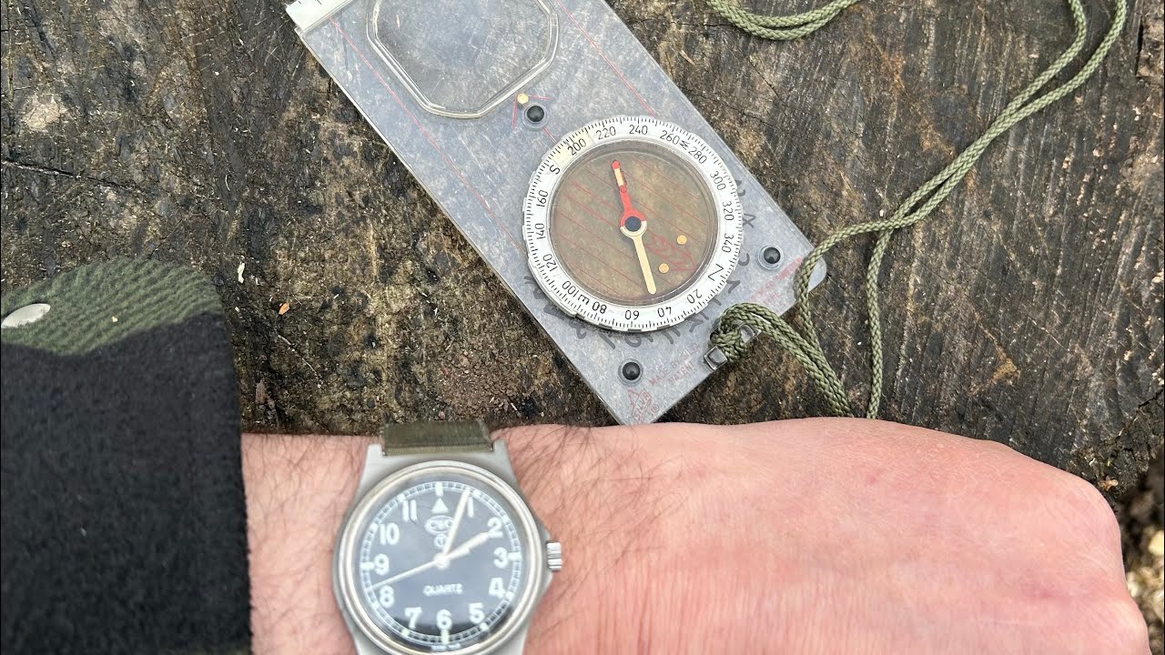 Using a compass as a watch tip/trick - YouTube