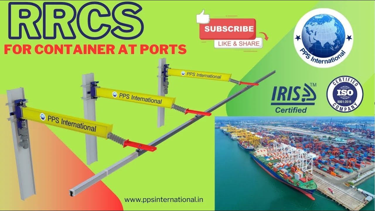 Retractable Rigid Catenary System (RRCS) For Container at Ports - YouTube