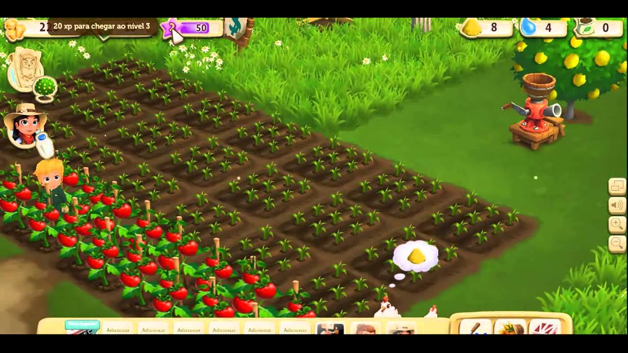 Tutorial Farm Ville 2 Iniciantes - YouTube