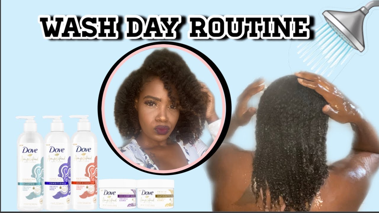My updated wash day routine for Natural Hair - YouTube