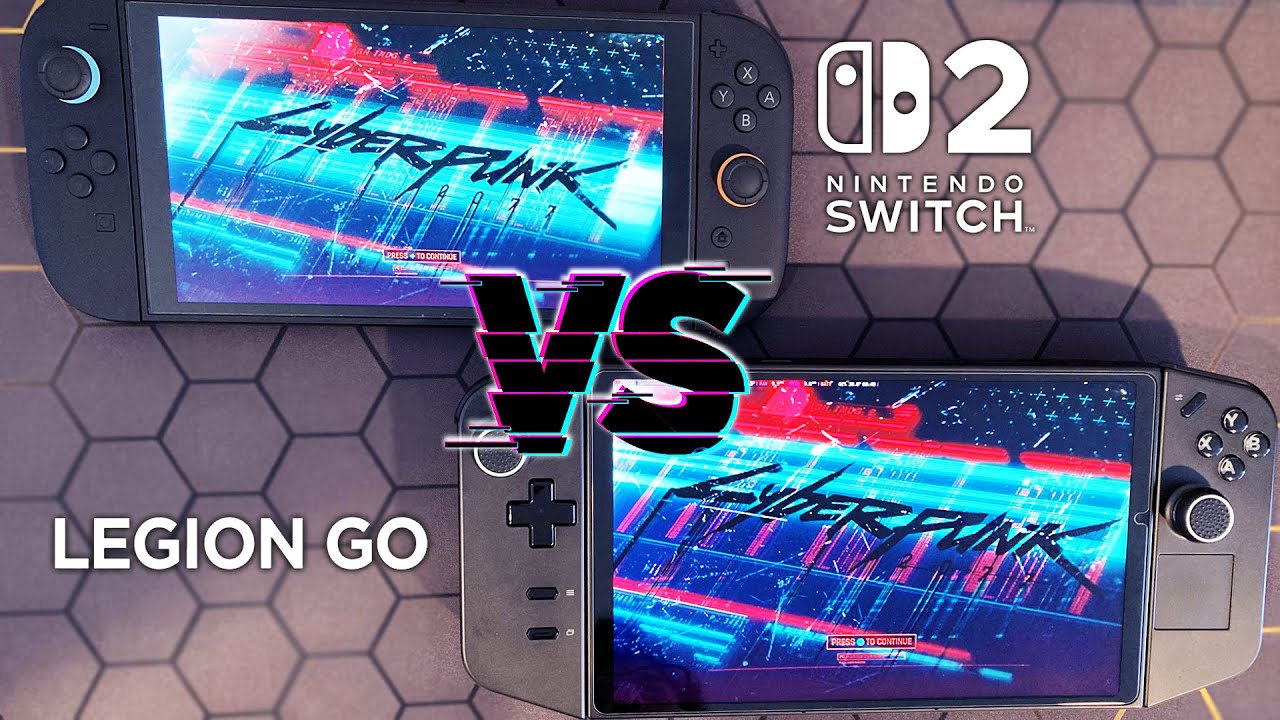 Legion Go vs Switch 2: Cyberpunk 2077 ULTIMATE Showdown - YouTube