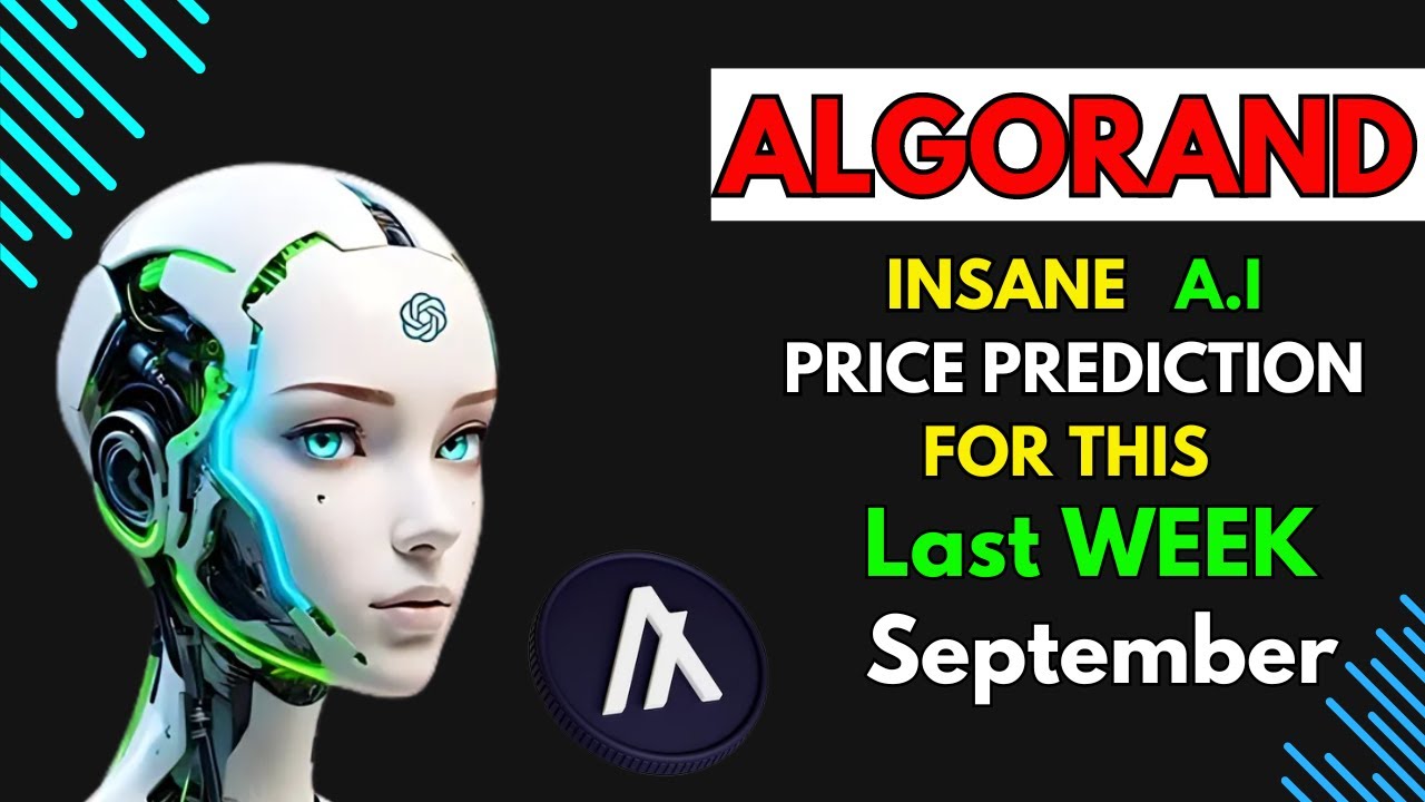 Insane ALGORAND Price Prediction for THIS WEEK by A.I - YouTube