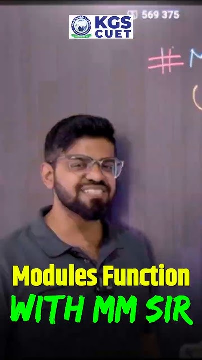 🔍 Modules Function Simplified | MM Sir के साथ आसान समझ #mathematics #modules #kgscuetscience ...