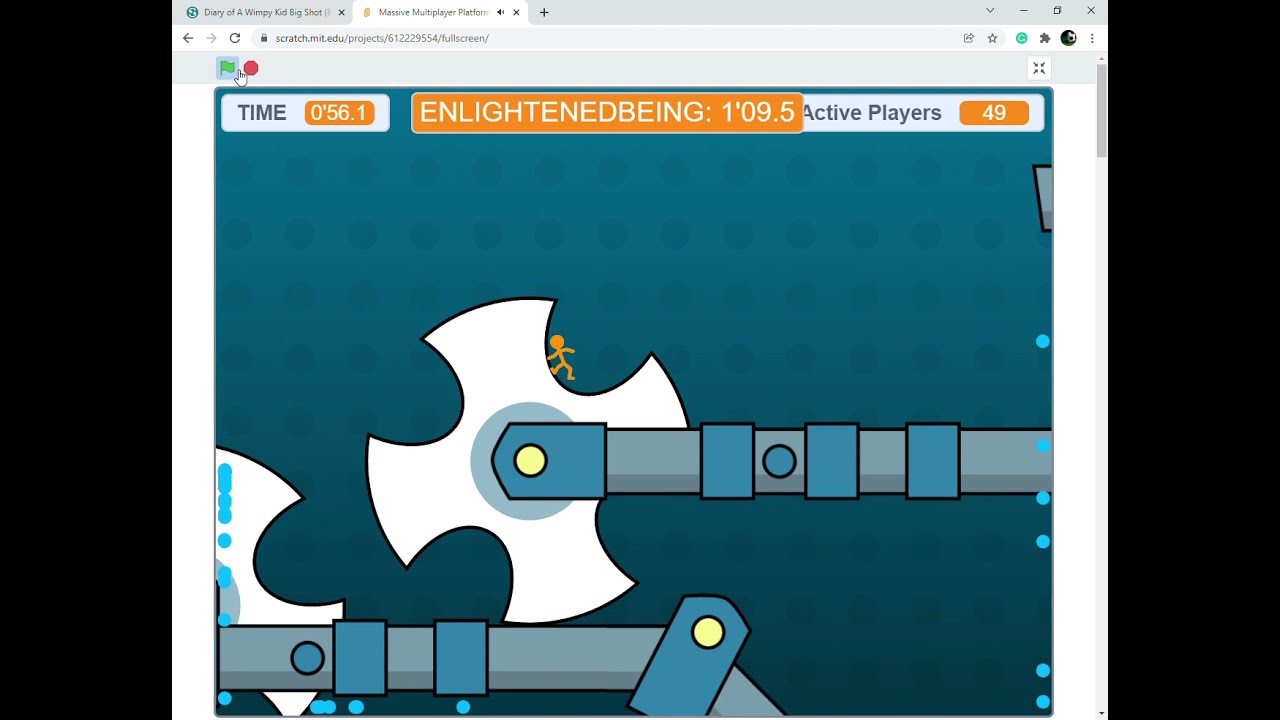Massive Multiplayer Platformer second speedrun! - YouTube