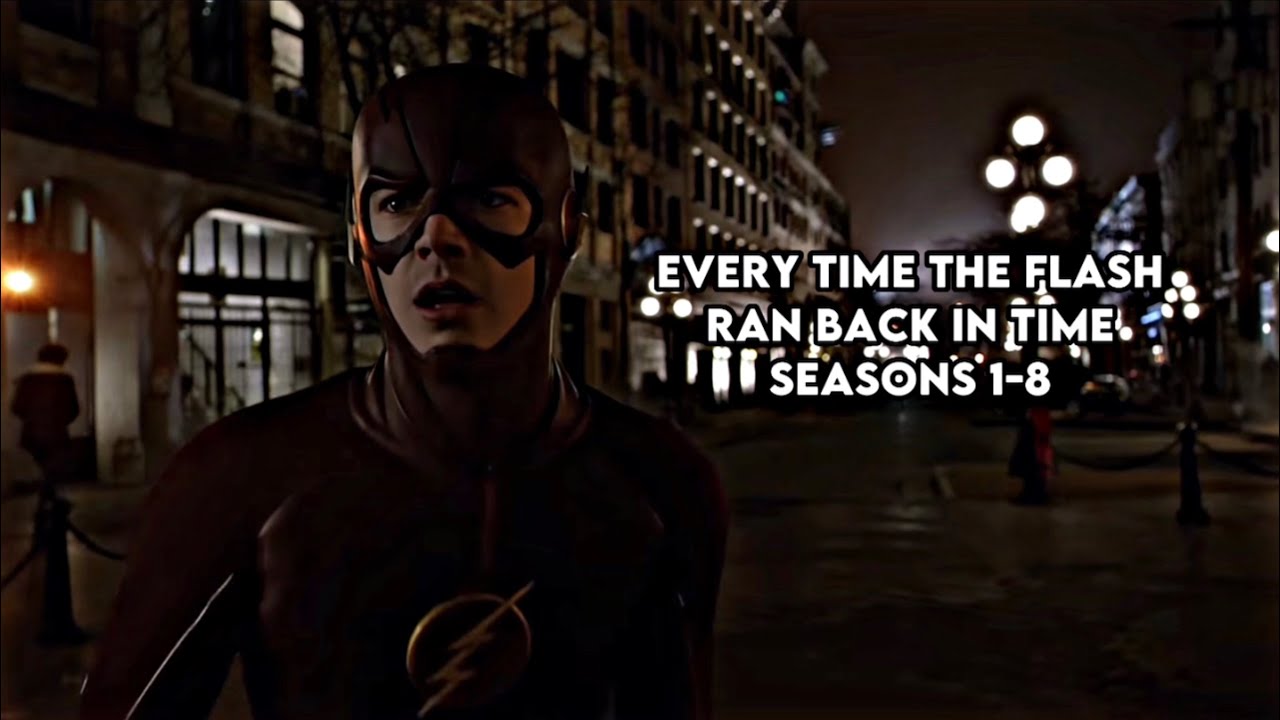 Every Time The Flash Traveled Through Time - YouTube