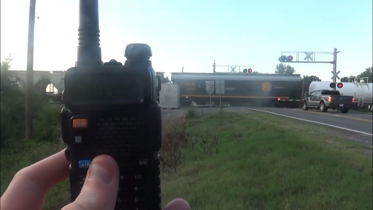 CP #8048 leads CPKC M266-07 through Holly Ridge, Louisiana (W Beautiful K5LA!) - YouTube