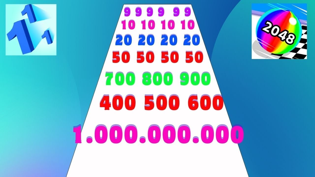 Play 100 Levels Tiktok Mobile Game :Number Masters, number merge ...
