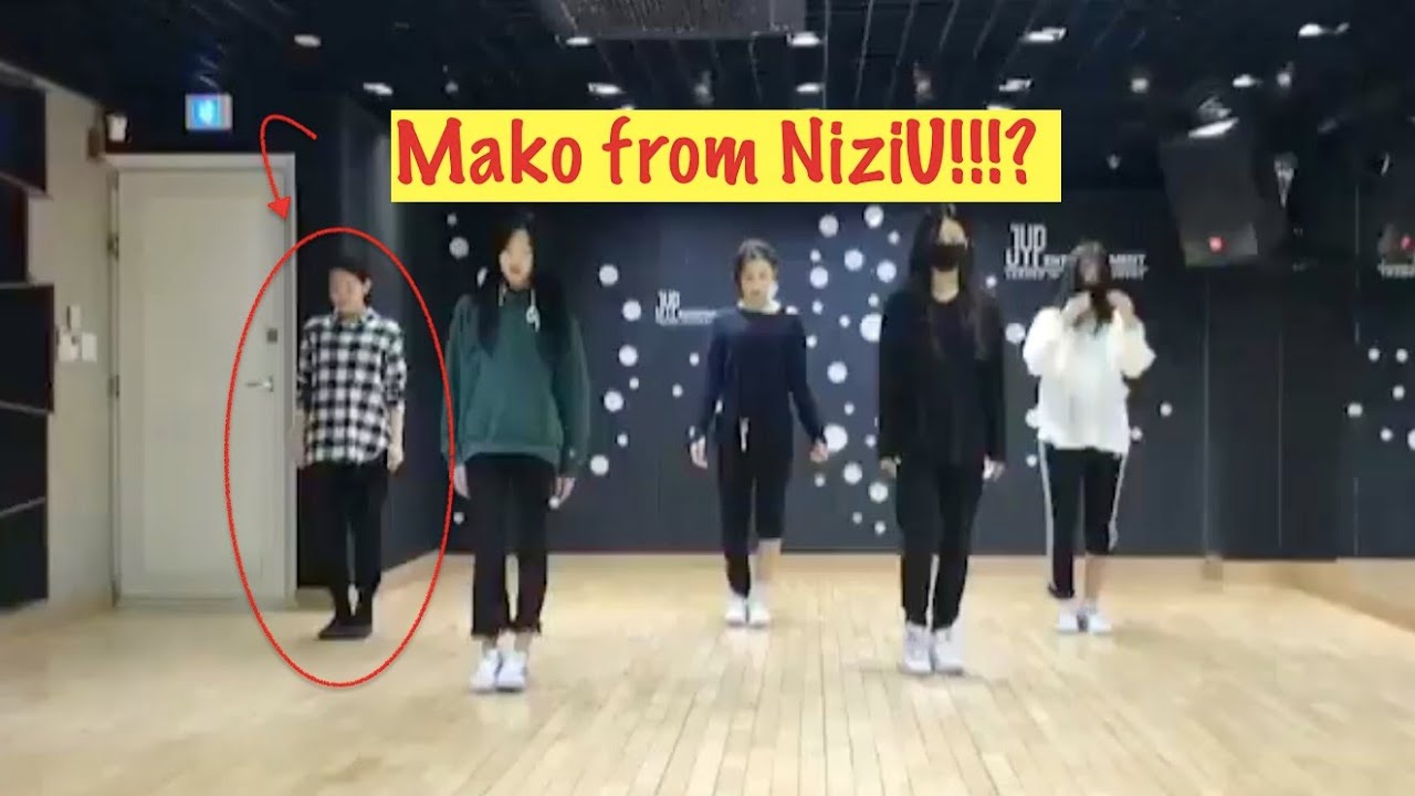 Mako predebut dance | JYP trainee days - YouTube