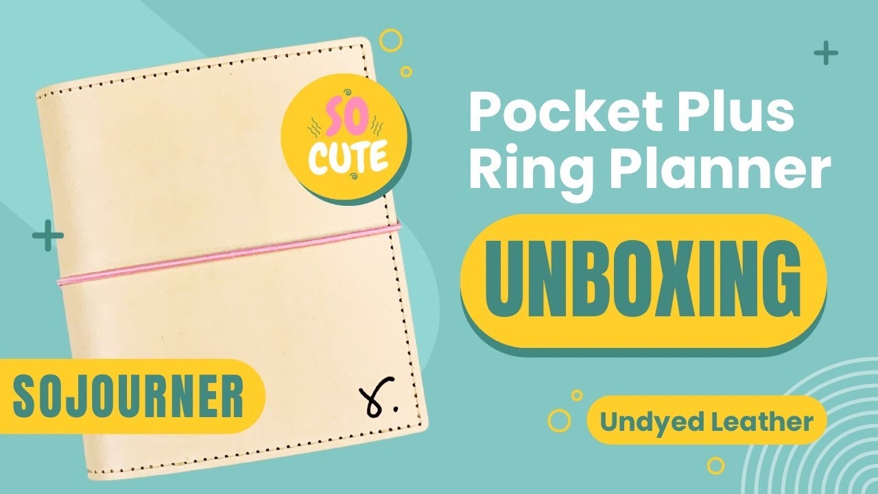 Pocket Plus Unboxing // Sojourner Natural (Undyed) Leather - YouTube