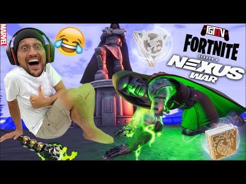 FORTNITE Nexus War! DR. DOOM vs. FGTeeV (Chapter 2 Season 4 First Reaction)
