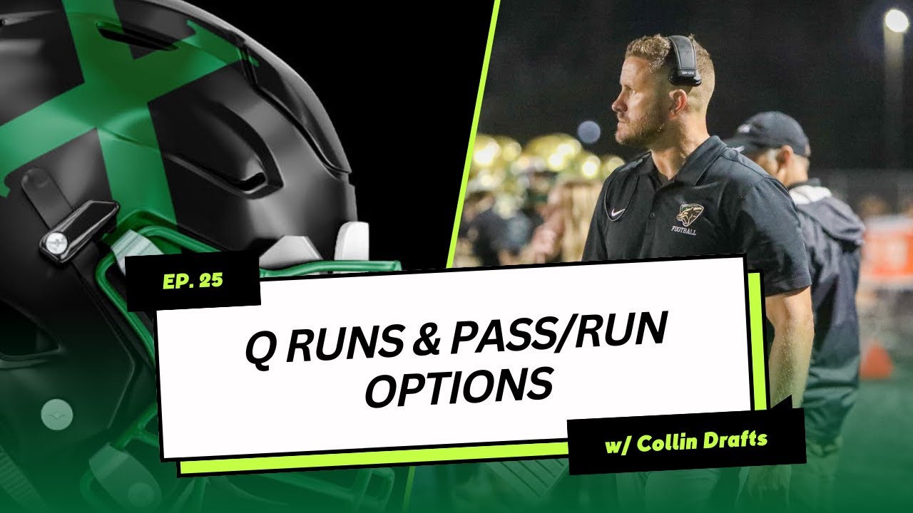 Q Runs & Pass/Run Options for the Quarterback - YouTube