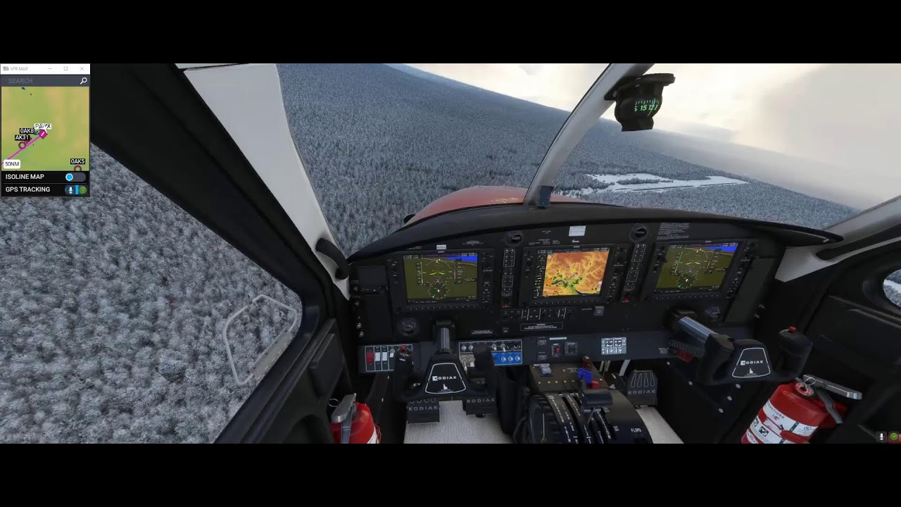 Microsoft Flight Simulator. Flying From PACV Cordova to PAMX Mc Carthy ...