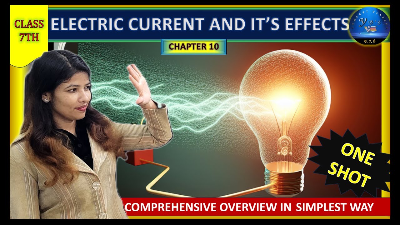 Electric Current and Its Effects In One Shot | Class 7 Science - YouTube