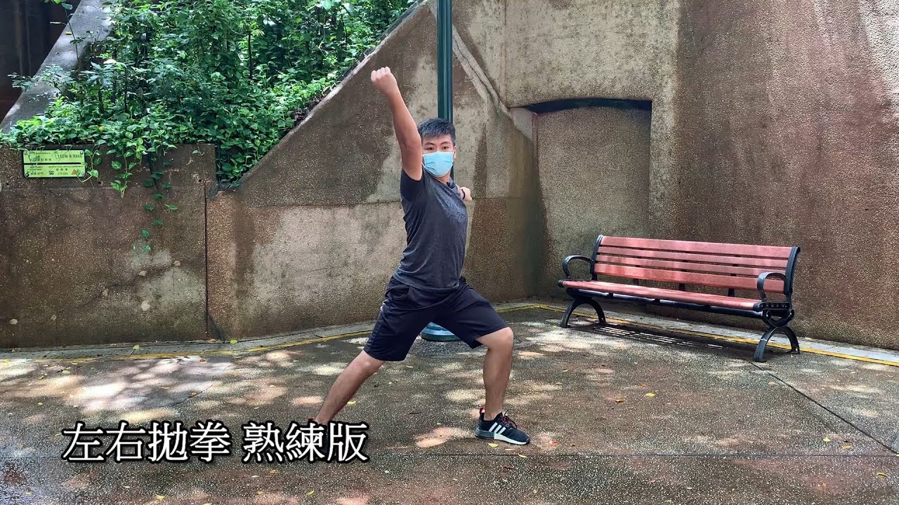 初級南拳 第三堂-第二段前半部 中文字幕 Basic NanQuan 3 Chinese subtitles - YouTube