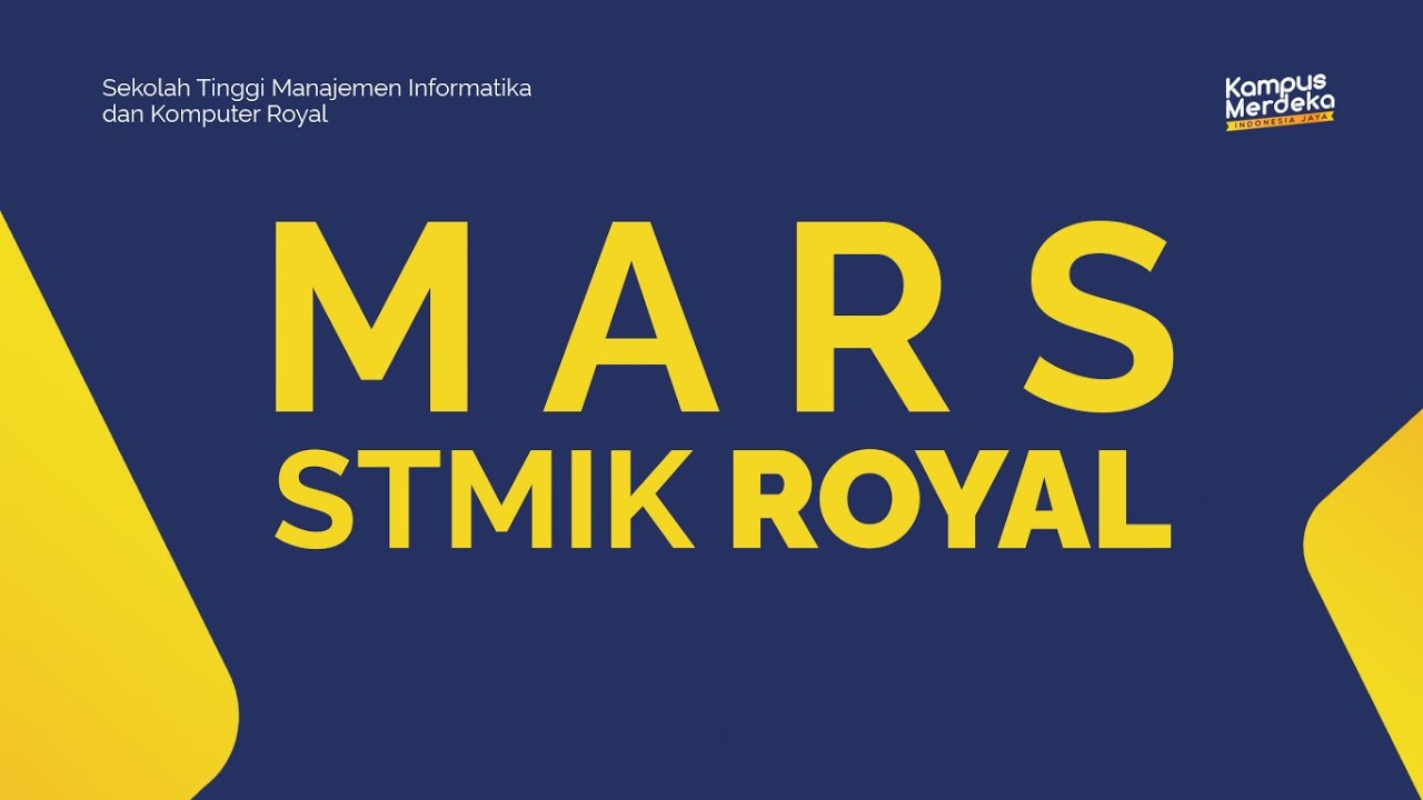 MARS STMIK ROYAL - YouTube