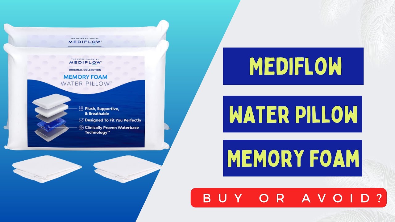 Mediflow Water Pillow Review Does it Reduce Neck Pain and Improve Sleep| Truth Revealed! - YouTube
