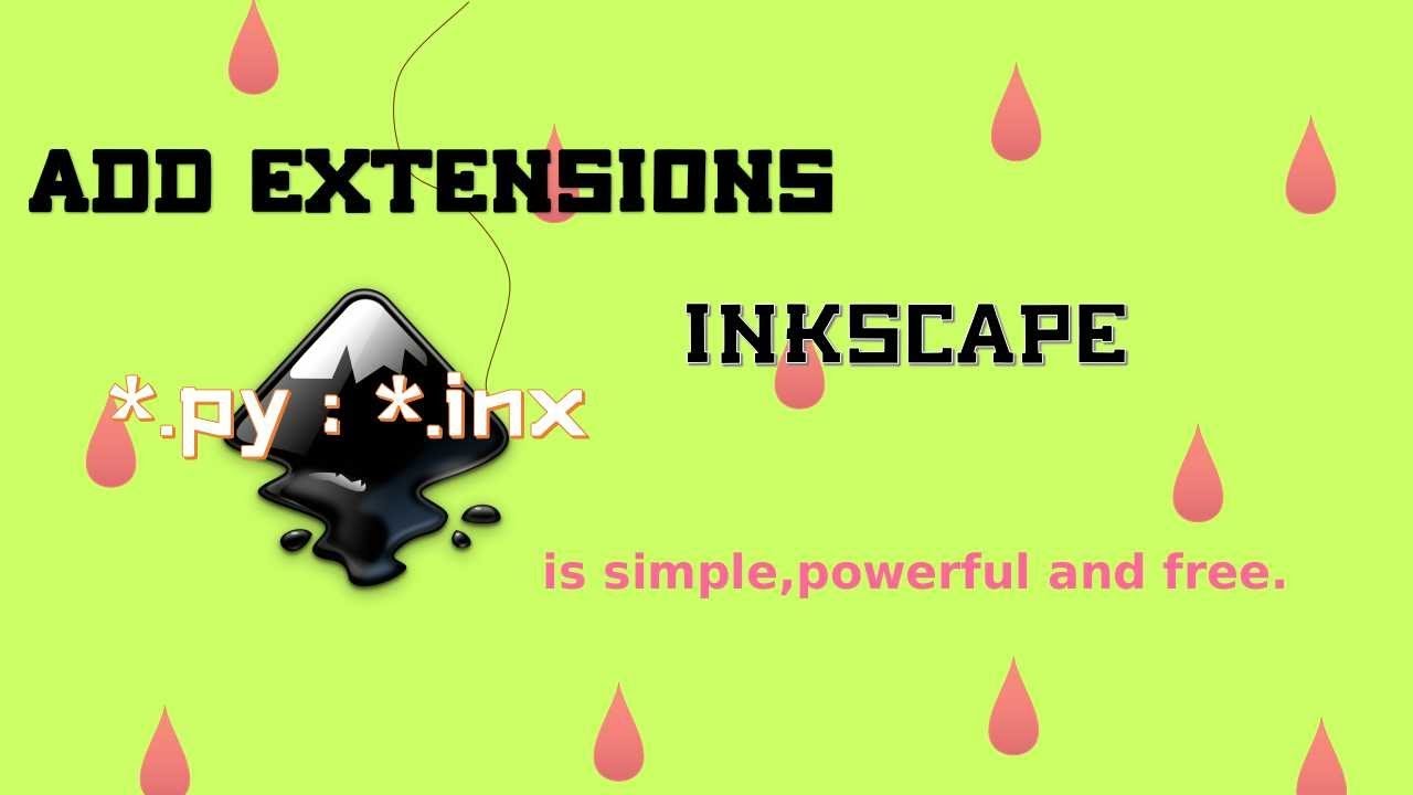 Inkscape | Add Extensions | Tambah AddOn di Inkscape - YouTube