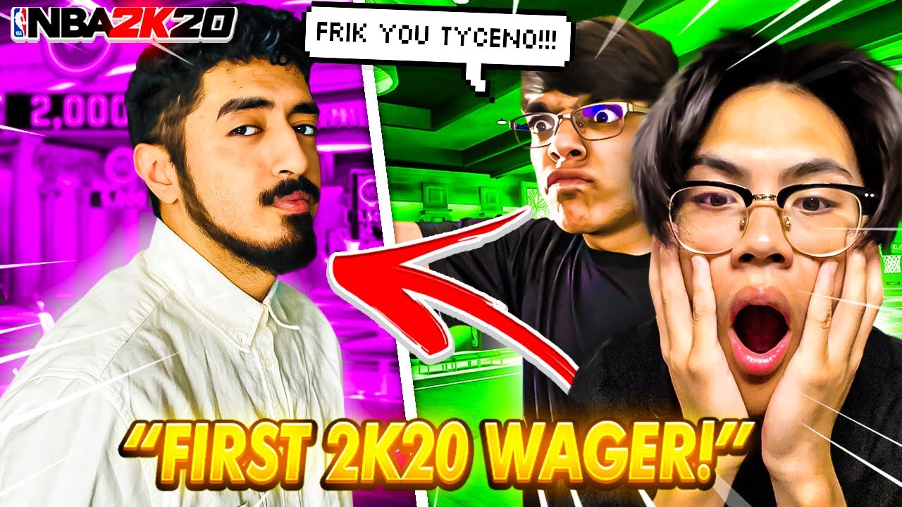 I PLAYED 2K20 FOR THE 1ST TIME and WAGERED TYCENO with RONNIE 2K SON ...